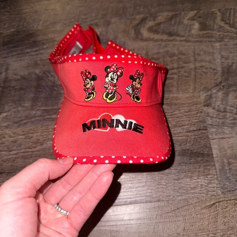 Women’s Red Minnie Mouse Walt Disney Disney World Hat - Gem